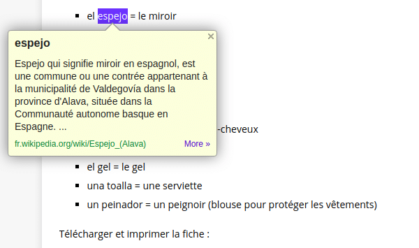 Set or translate a word from the web instantly with Google Dictionary